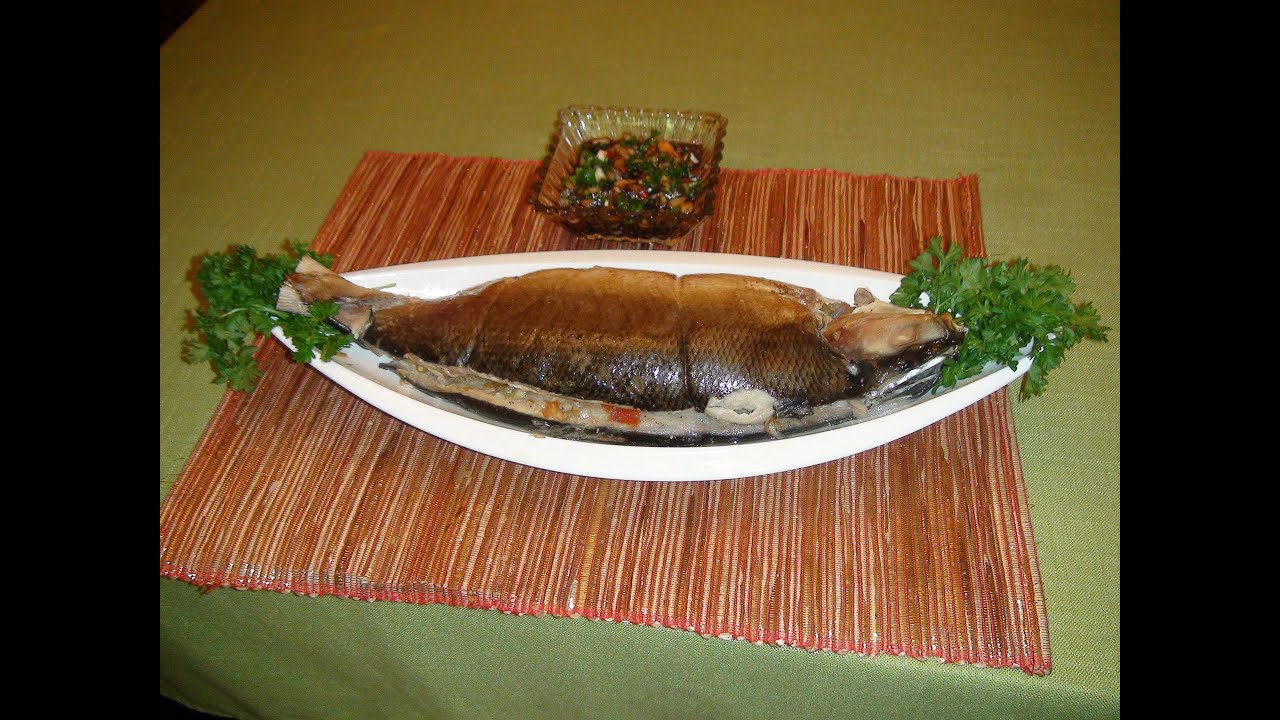 Pinoy recipe - How to Make Inihaw na Bangus [Grilled Milkfish with ...