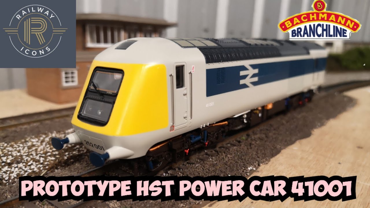 Bachmann's Stunning New Prototype HST Power Car 41001 for Railway Icons ...