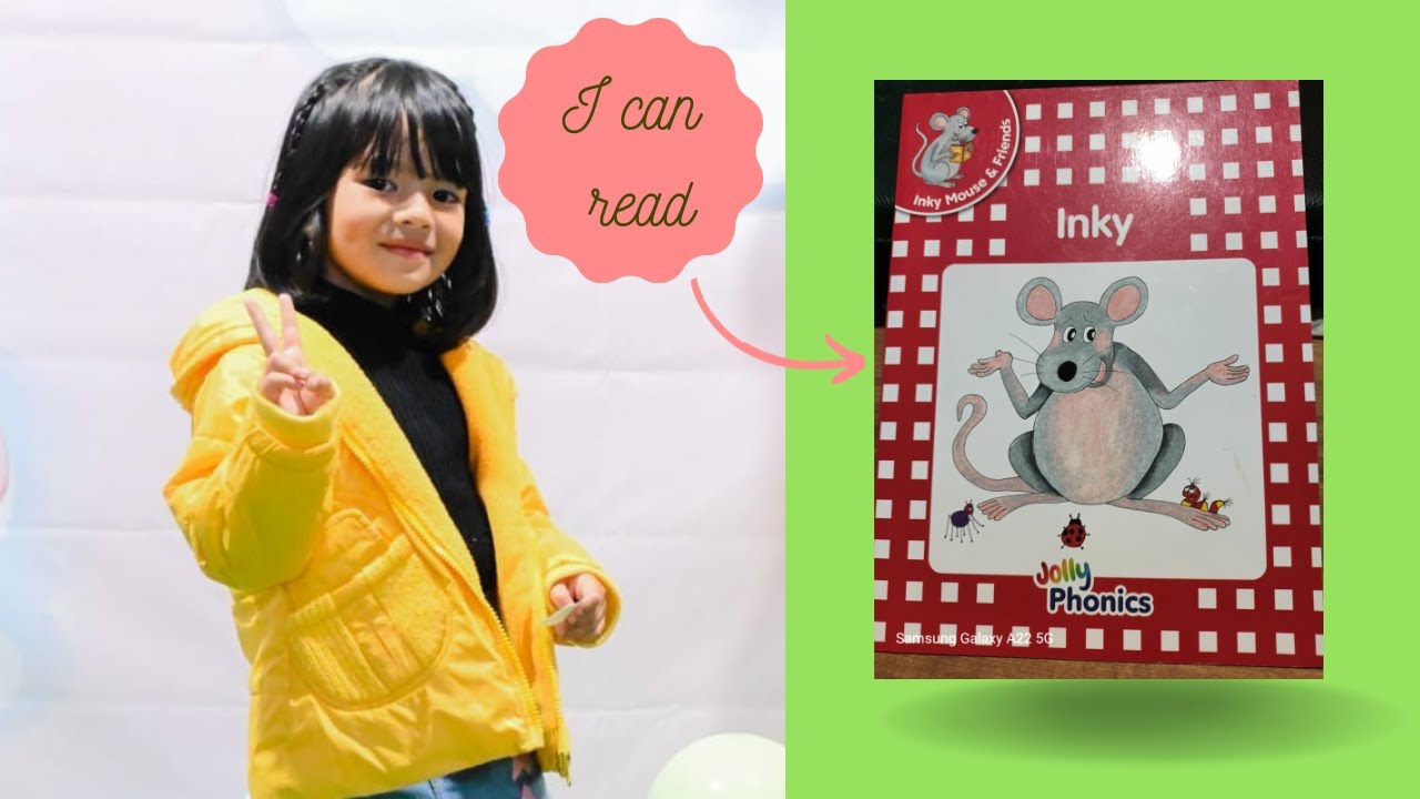 Inky Jolly Phonics Book | Level 1 #jollyphonics - YouTube