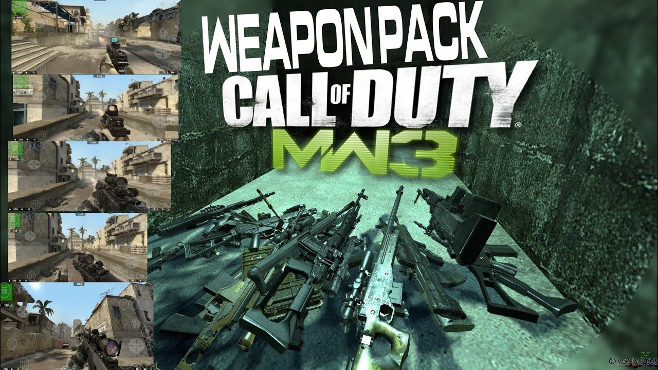 CSS COD MW3 WEPON MOD PACK DOWNLOAD FOR ANDROID VERRY REALISTIC AND HD ...