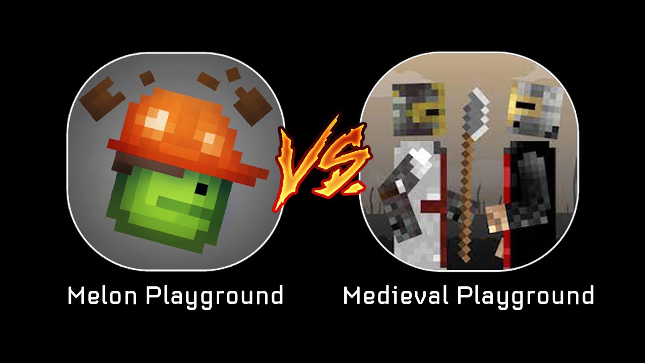 Melon Playground vs Medieval Playground - Which is better? - YouTube