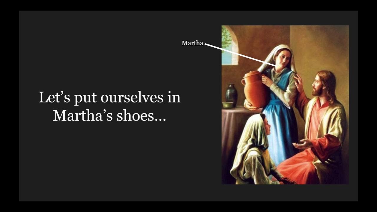 Jesus Visits Martha and Mary - YouTube