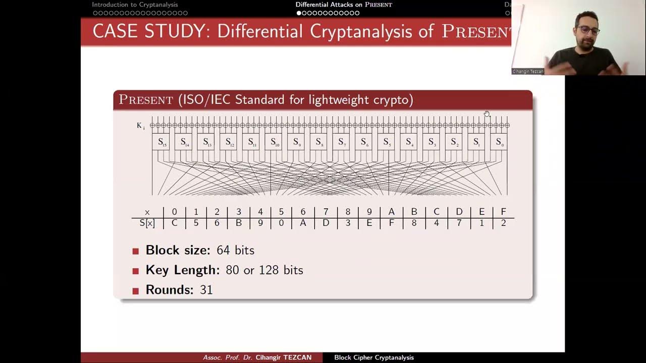 Differential Cryptanalysis of PRESENT Block Cipher - YouTube