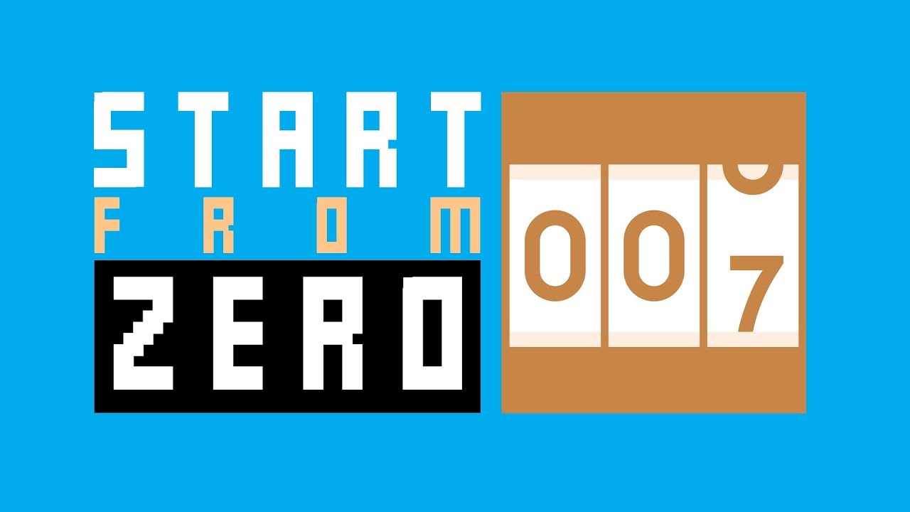 Don't Be Afraid To Start From Zero - YouTube