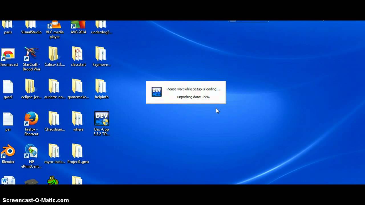 Downloading Dev C Youtube