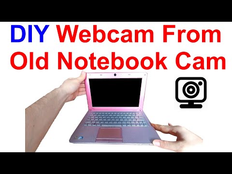 DIY Webcam From Old Laptop Cam / Eski Laptop Kamerasından Webcam Yapımı