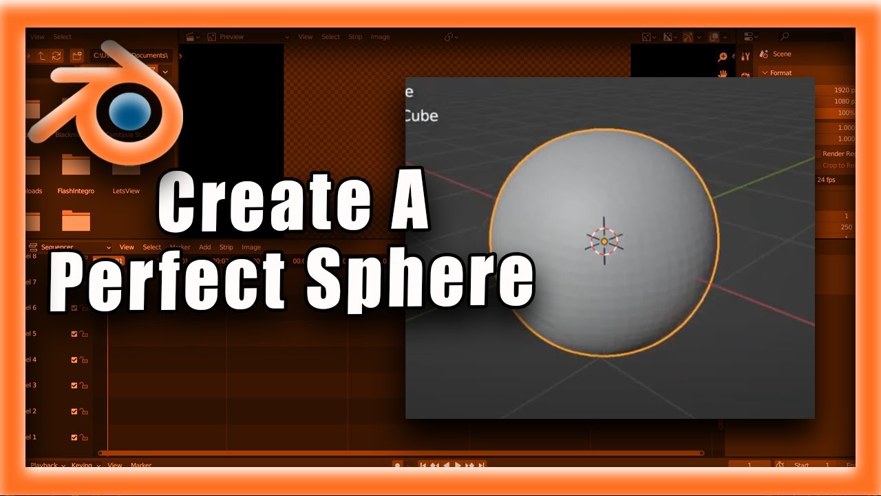 Blender Tutorial How To Create A Perfect Sphere In Blender YouTube blender-tutorial-how-to-create-a-perfect-sphere-in-blender-youtube