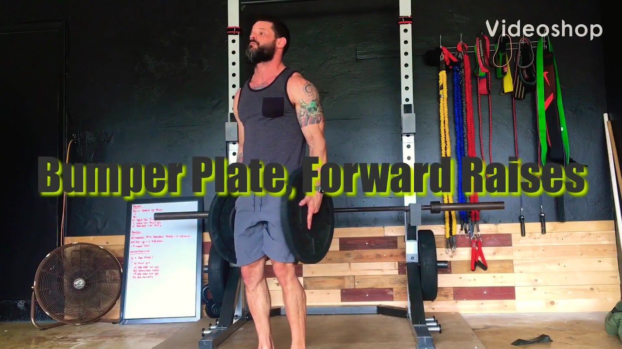 Bumper Plate, Forward Raises - YouTube