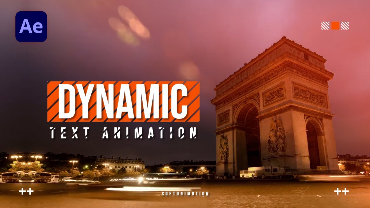 Easy Dynamic Text Animation - After Effects Tutorial - YouTube