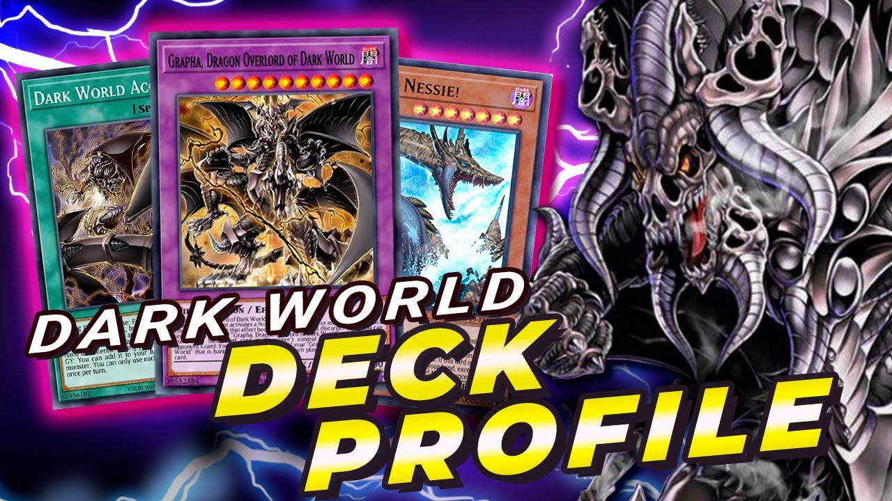 DECK PROFILE!!! DARK WORLD DECK COMPETITIVO [ DECEMBER 2022] - YouTube