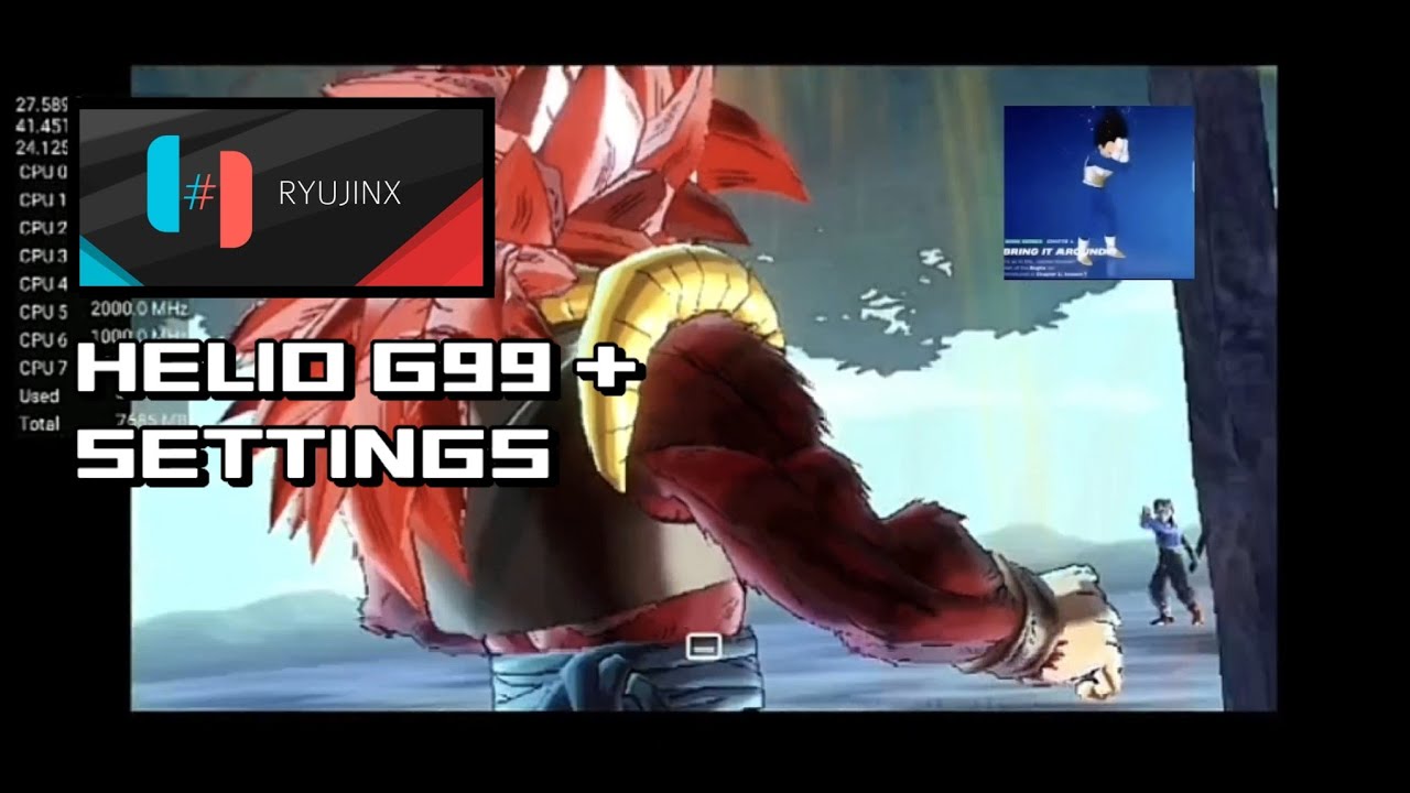 Dragon Ball Xenoverse 2 - Helio G99 + Settings - YouTube