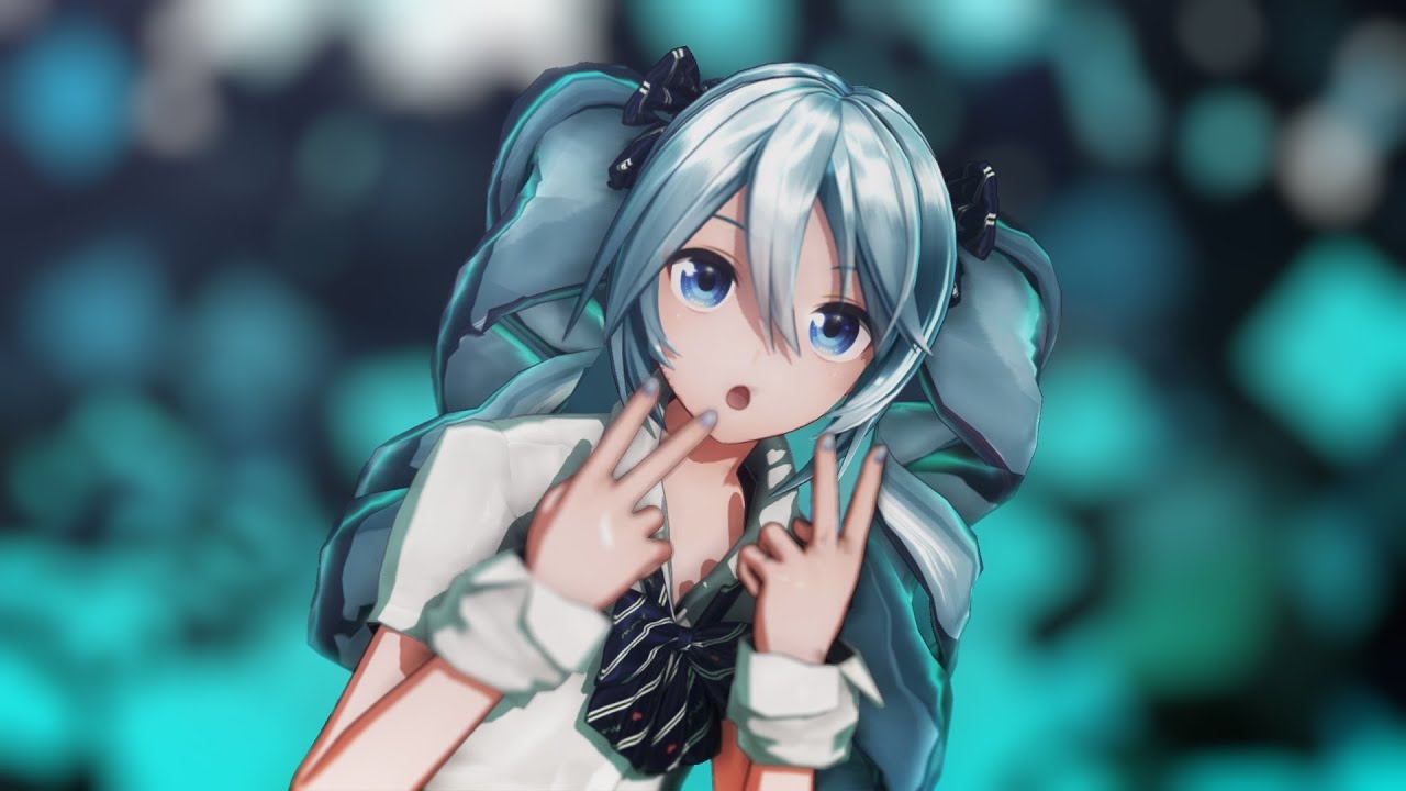 【MMD】2D向/YYB式改变初音ミクJK【ELECT】 - YouTube