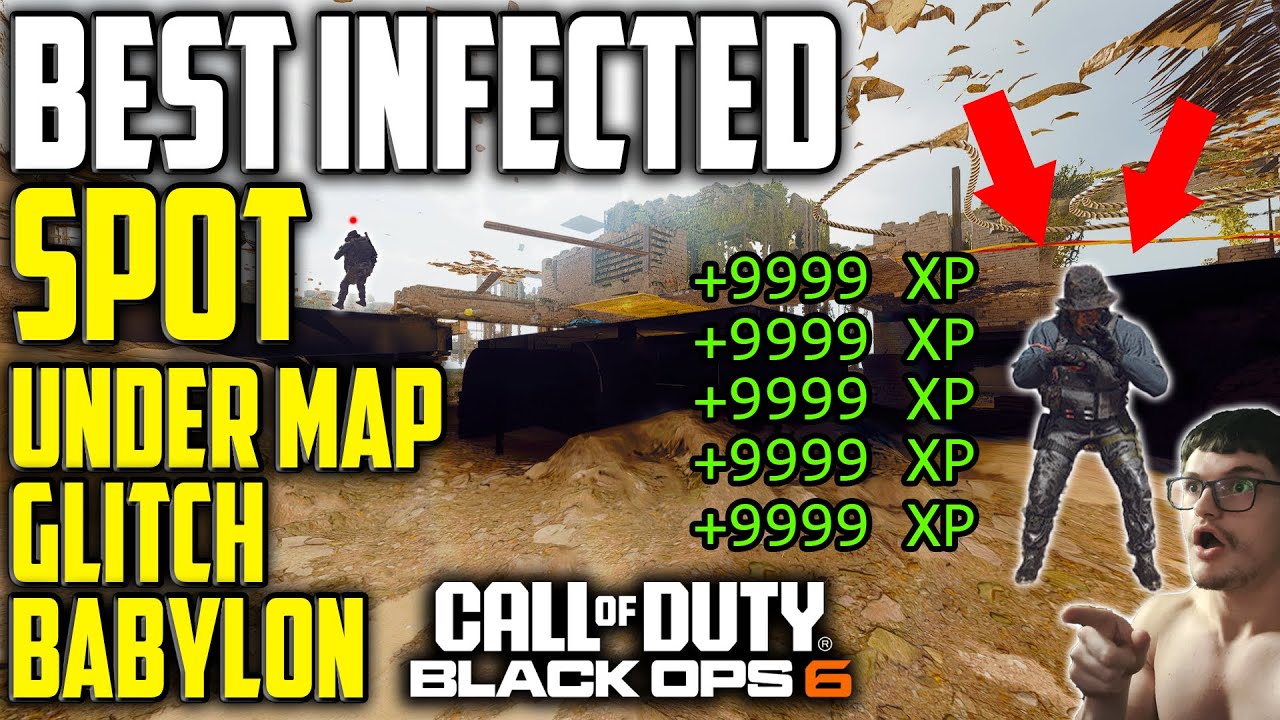 Call of Duty Black Ops 6 Glitches NEW INFECTED UNDER THE MAP Glitch On ...
