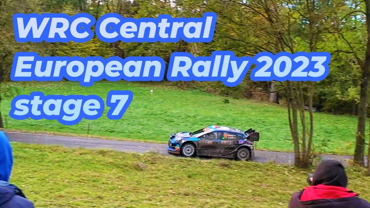 WRC Central European Rally 2023 stage 7 #WRC #WRC 2023 #Central ...