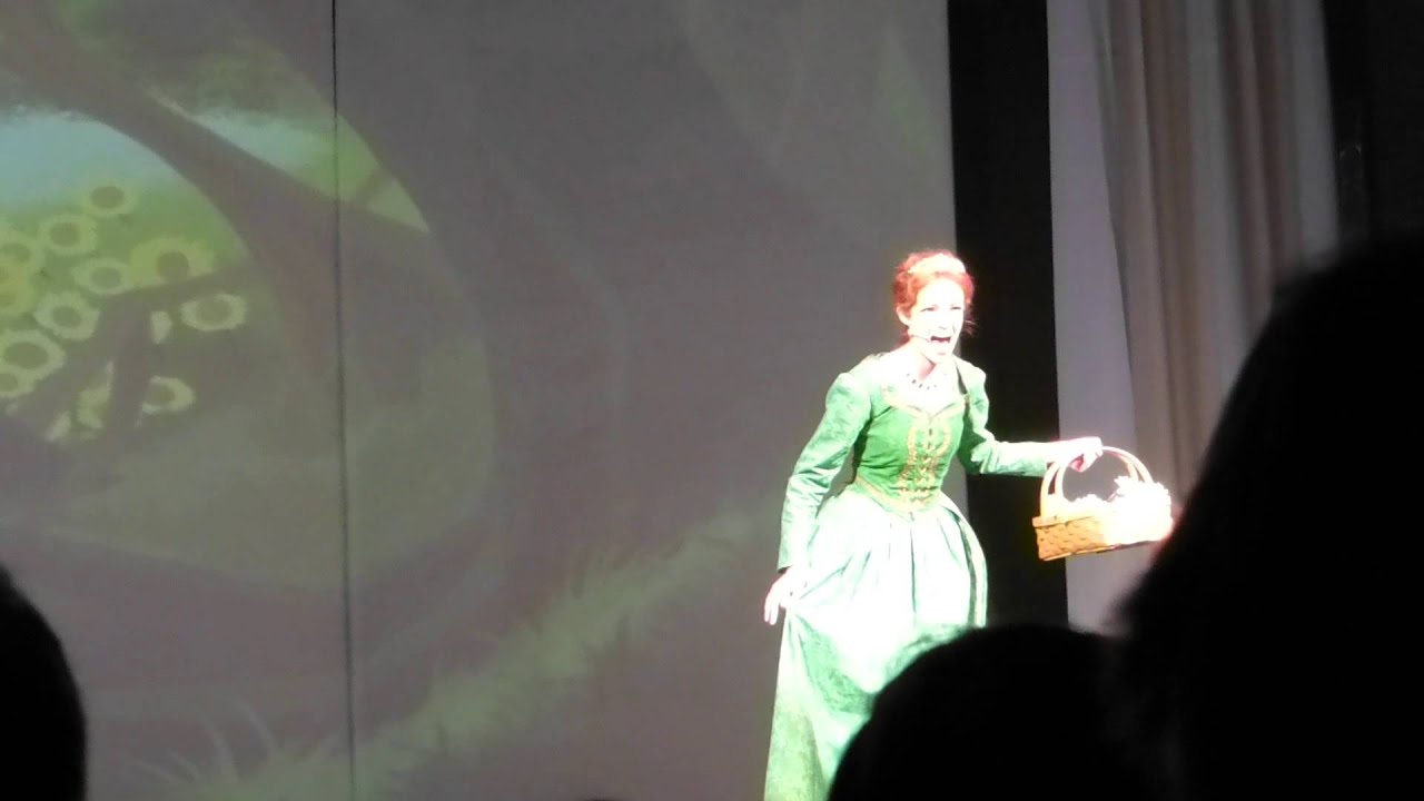 Shrek 2014 - Fiona singing with the bird - Catherine - YouTube