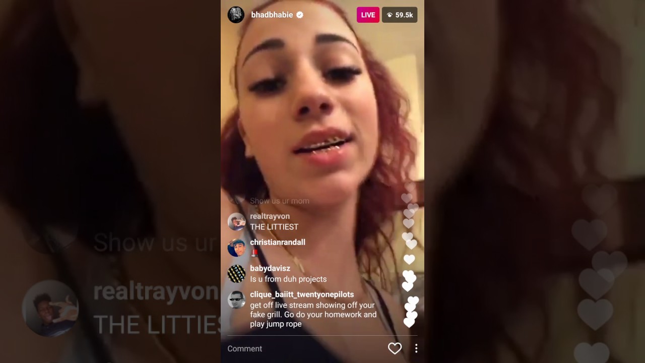 DANIELLE BREGOLI LIVE ON INSTA - YouTube