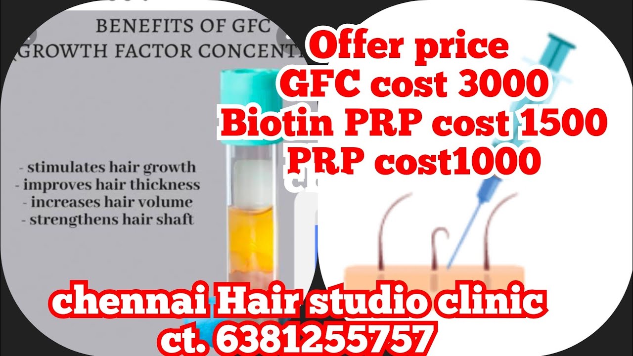 இந்தியாவில் மிகக்குறைந்த விலையில் PRP treatmen PRP1000 )Biotin prp 1500 ...
