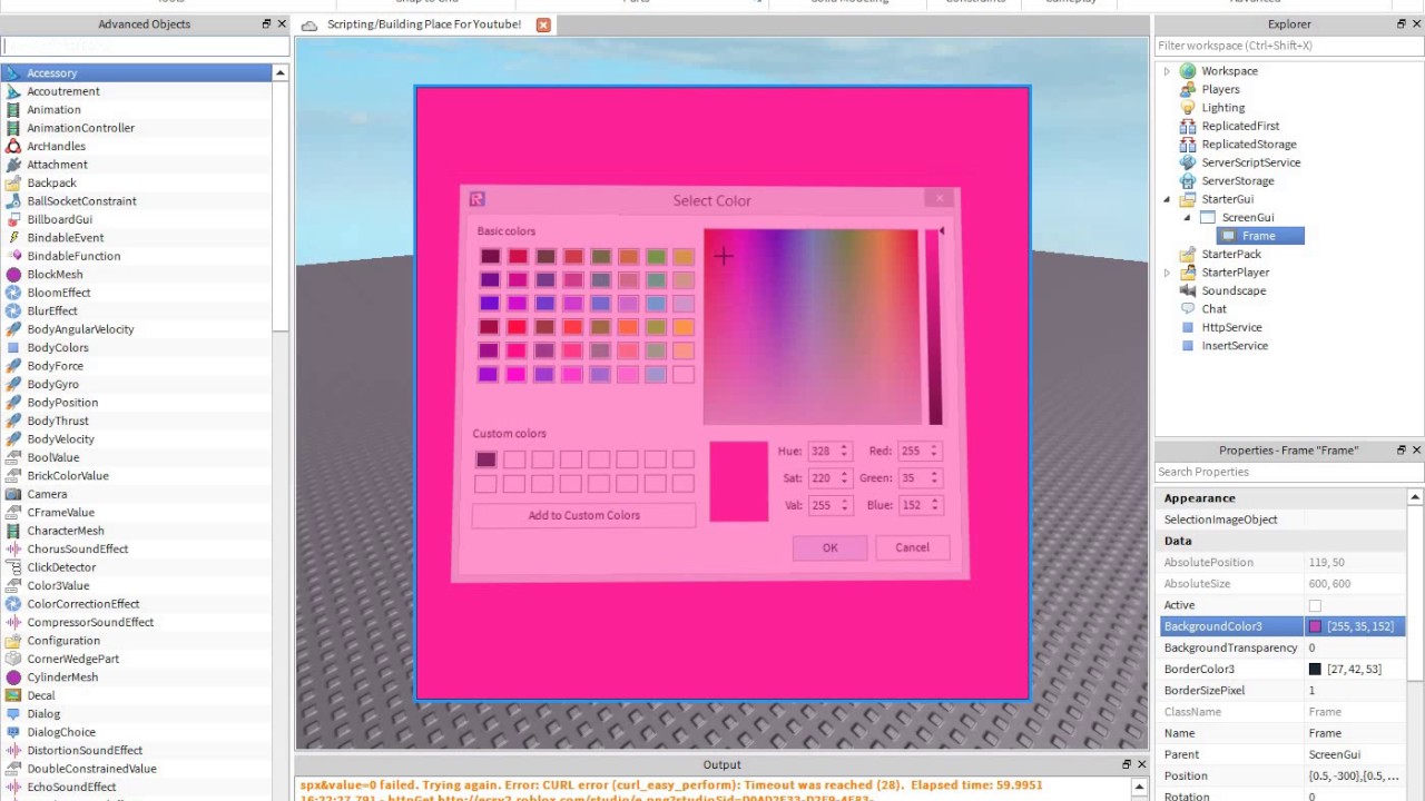 How to make a play screen on roblox! - YouTube