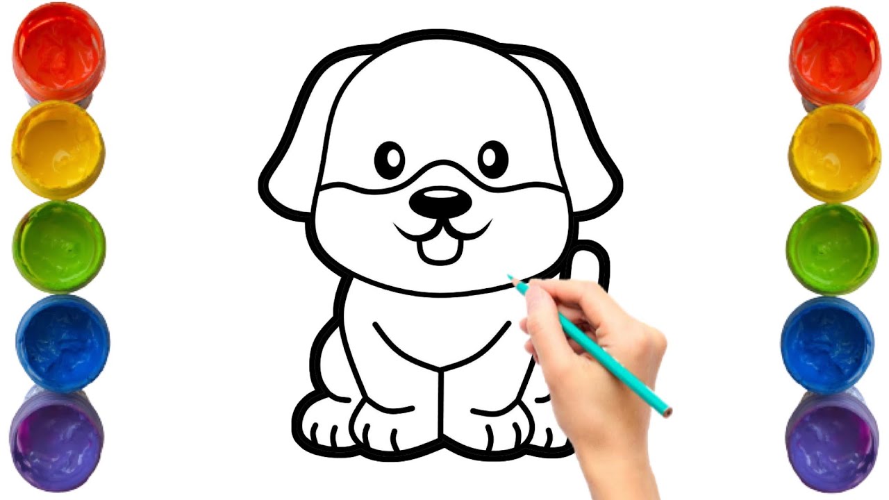 Learn How to color fish | color fun for toddlers | kids program | home ...