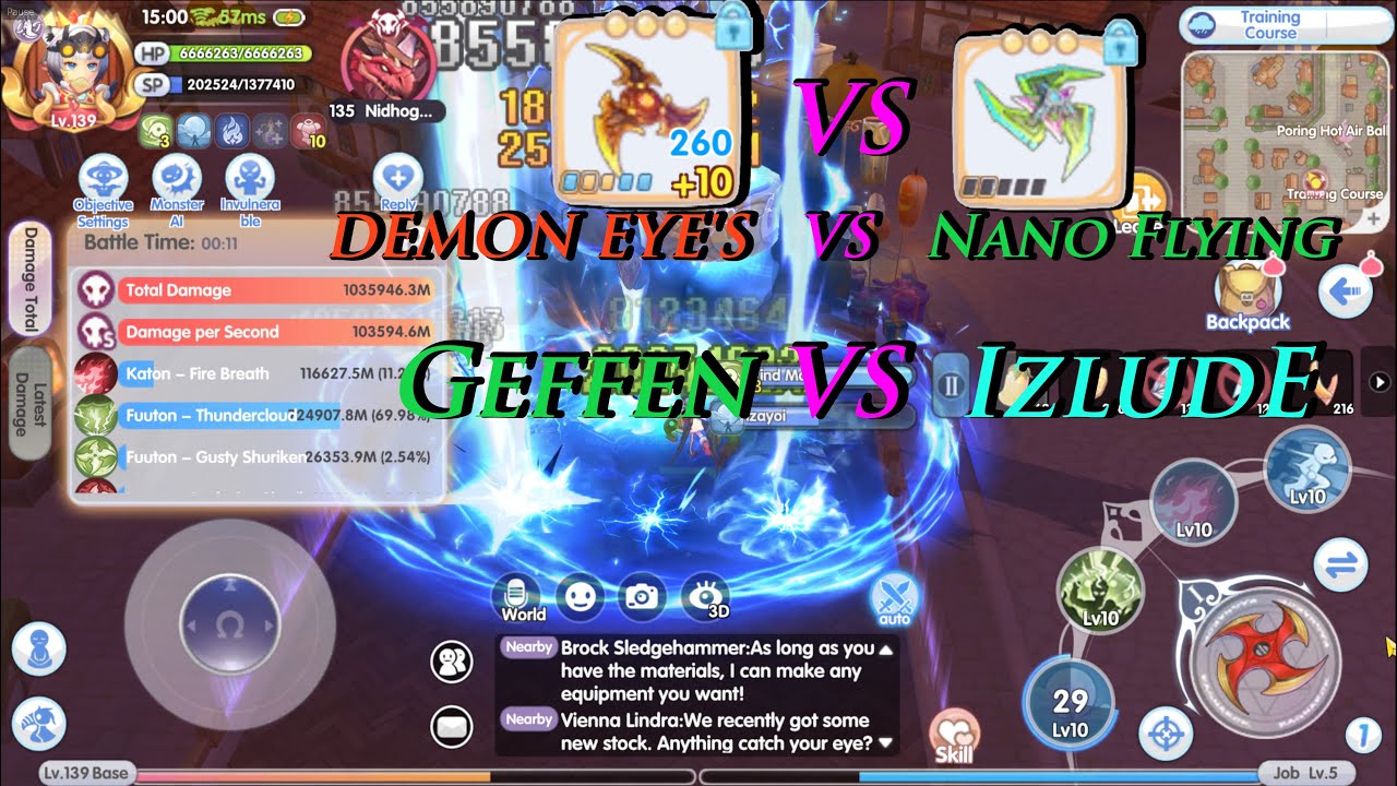 Demon Eye's vs Nano Flying - Geffen vs Izlude / Alberta Enchant | rox ...