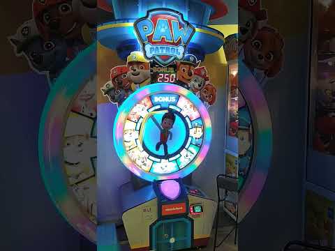 PAW PATROL ARCADE WHEEL GAME - YouTube