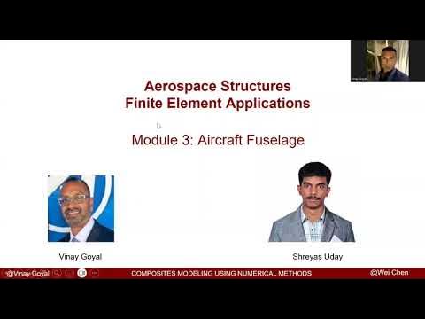 Finite Element Analysis of Aerospace Structures: Module 3 - Aircraft Fuselage Using Ansys - YouTube