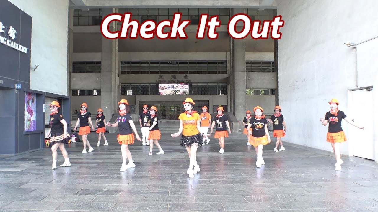Check It Out│Line Dance by Frédéric Marchand (FR)│Demo & Walk Through ...