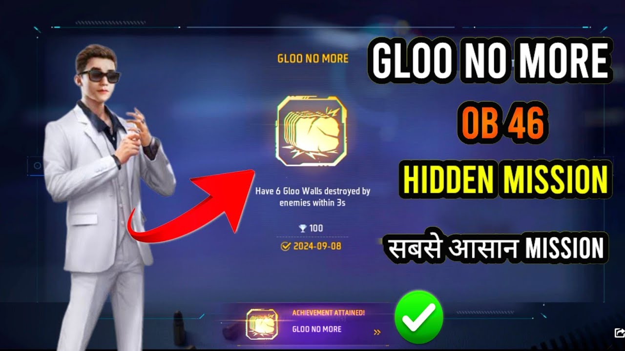 After Update New Hidden Achievement Mission Free Fire | Gloo No More ...