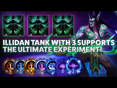 Illidan Metamorphosis - ILLIDAN TANK WITH 3 SUPPORTS THE ULTIMATE ...