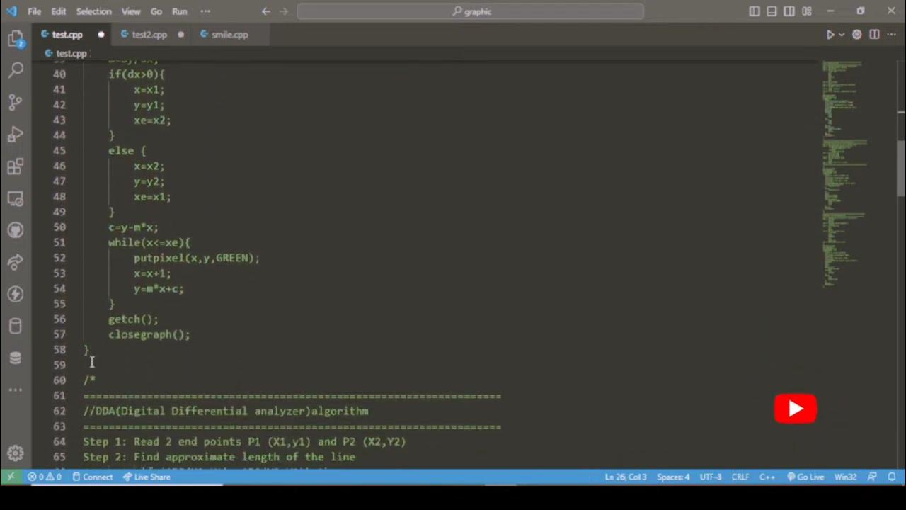 DDA Algorithms||Direct Method Algorithms|| Bresenham's Line Drawing ...