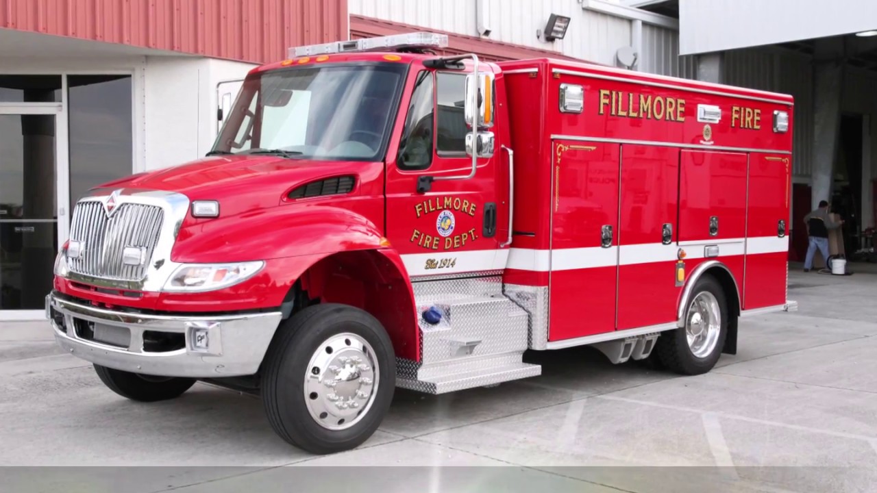 EVI custom 13-Ft. Non-Walk-In Medium Rescue Squad - YouTube