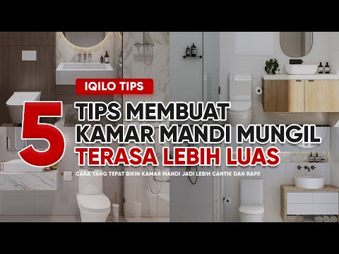 Tips Membuat Kamar Mandi Mungil Terasa Lebih Luas