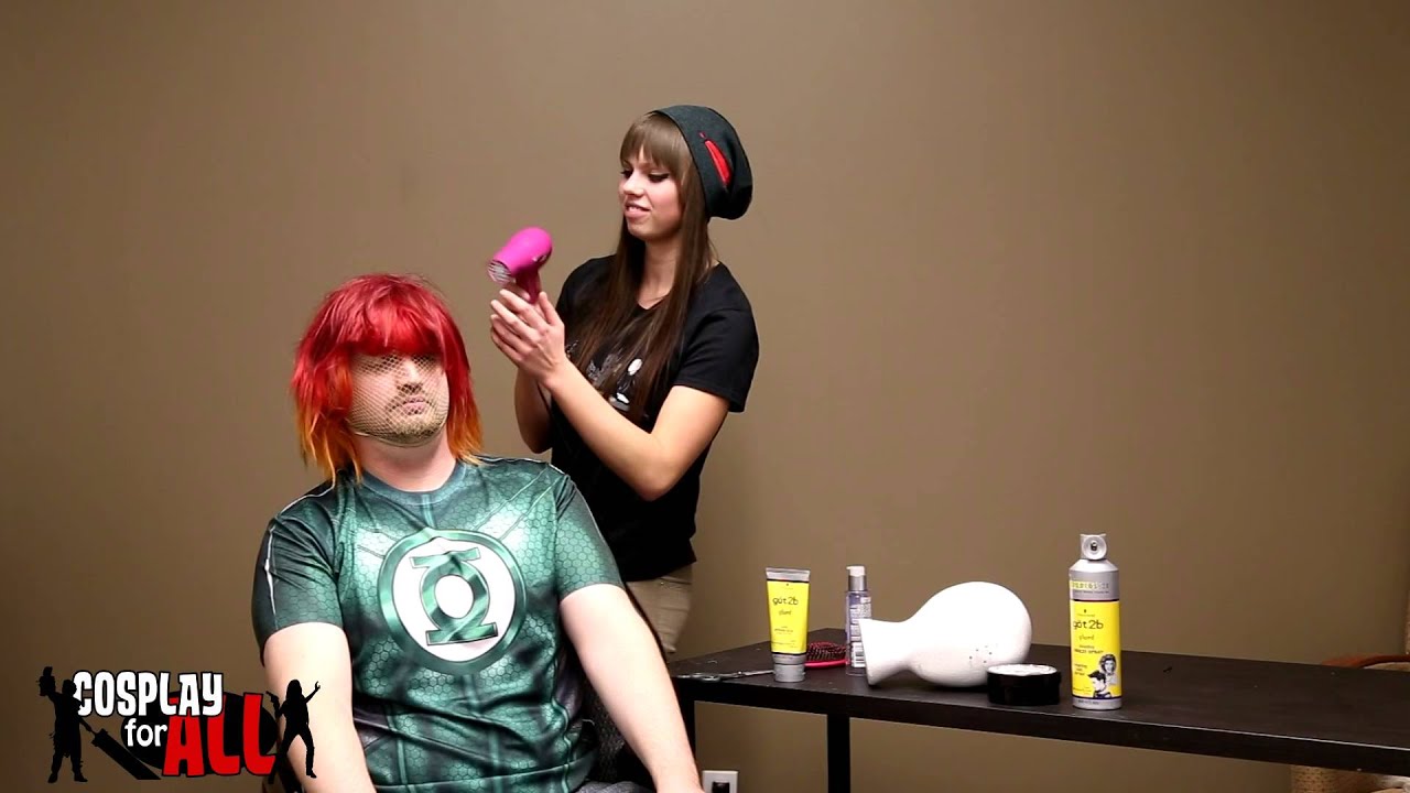 Wig Tutorial: Taming a Messy Wig - YouTube