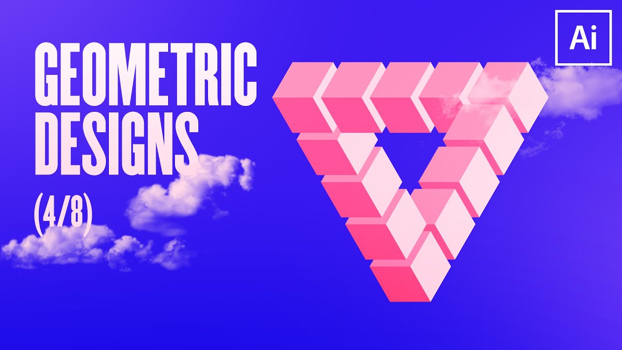 How to Create The Impossible Triangle Using Illustrator | Illustrator Tutorial | Lineworks - YouTube