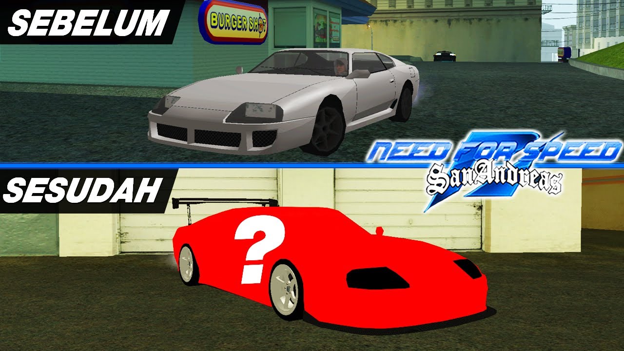Modifikasi Mobil Jester Jadi Supra Full Bodykit ️ | NFS SA - YouTube