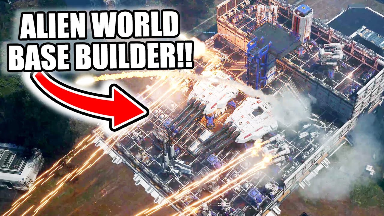DEFEND And Build A MEGA Base!! - Outpost: Infinity Siege - Management ...