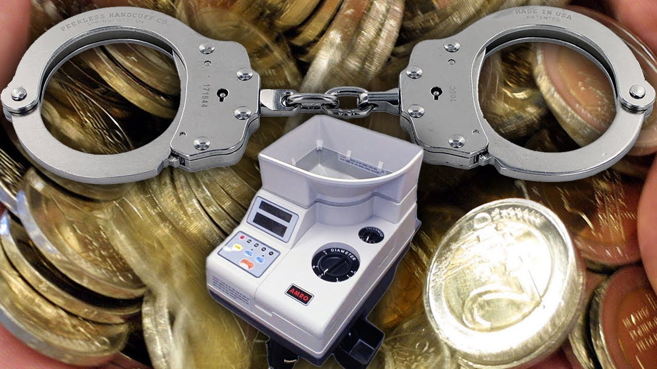 Man Earns Living By Stealing Coins From Banks - YouTube