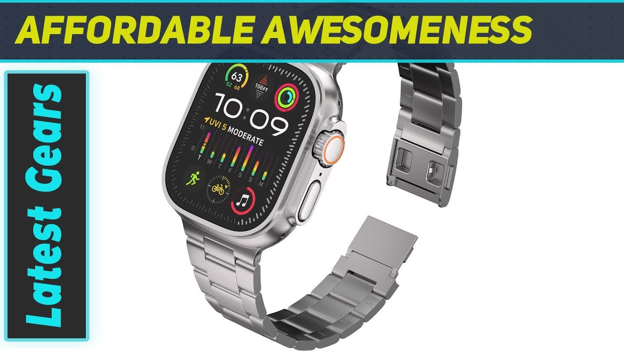 Ultra 2 Titanium Band with Magnet Buckle: The Best Apple Watch Ultra 2 ...