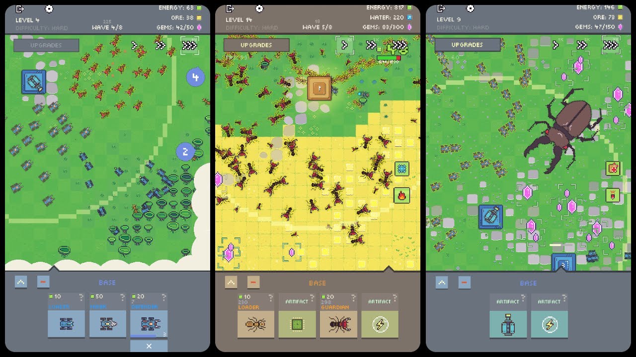 Ants vs Robots Mobile Game | Gameplay Android - YouTube