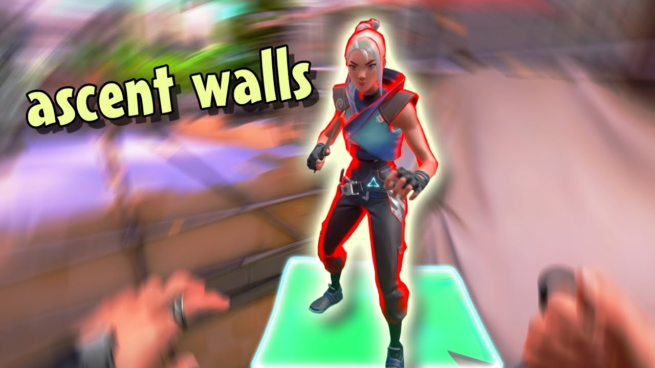 SAGE ASCENT BOOST WALLS + spike walls - YouTube