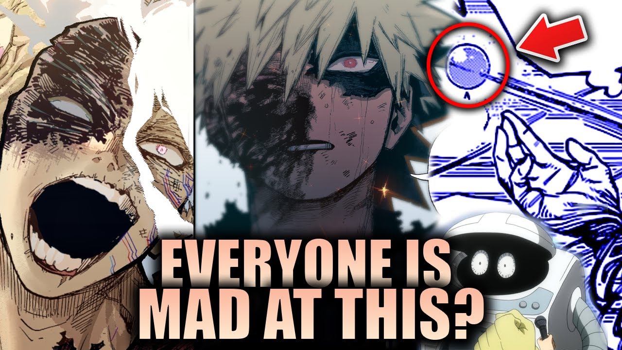 EVERYONE IS MAD AT THIS CHAPTER? / My Hero Academia Chaptr 365 - YouTube