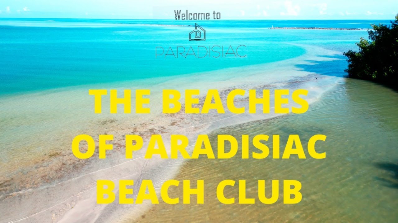The beaches of Paradisiac Beach Club - YouTube