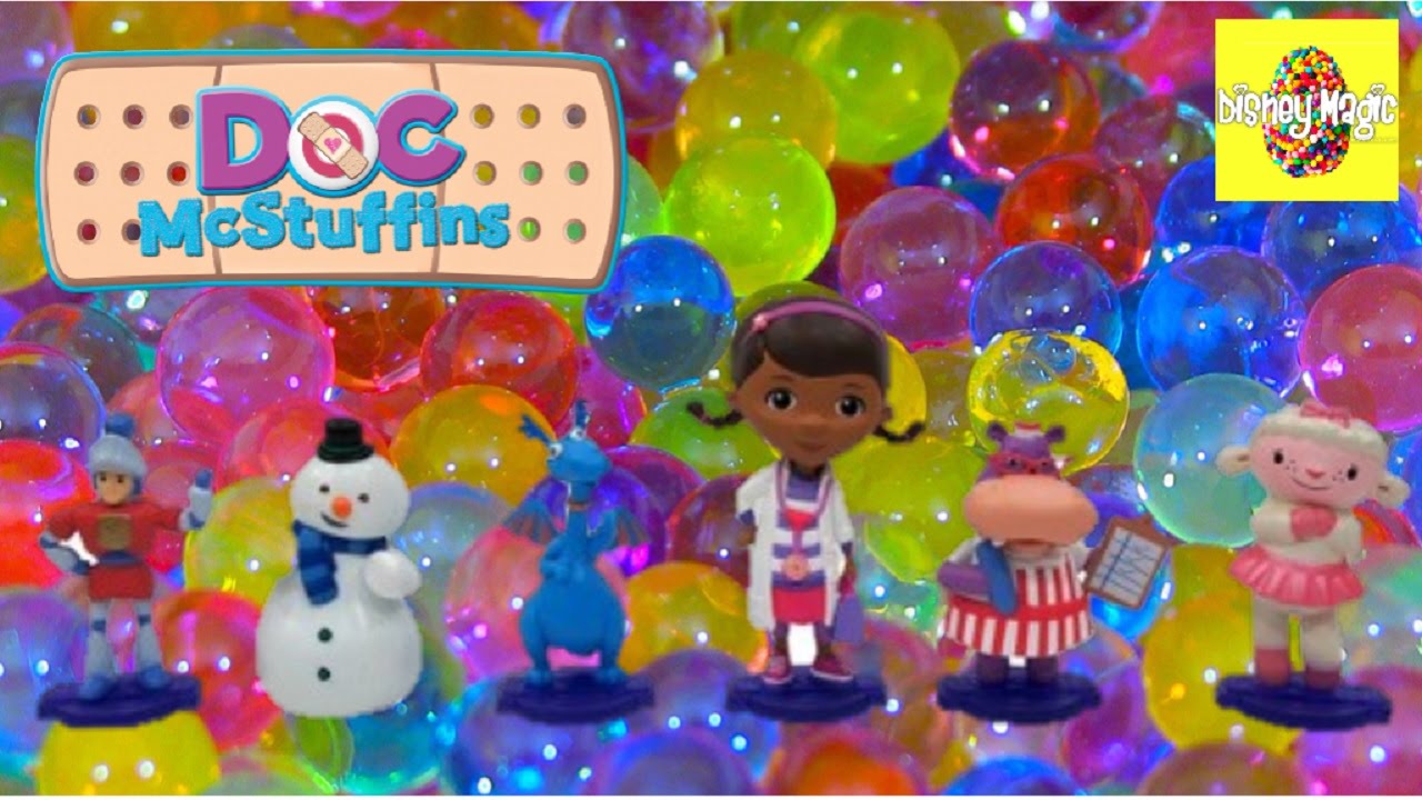 Orbeez Pool ♥Doc McStuffins ♥Surprise Challenge - YouTube