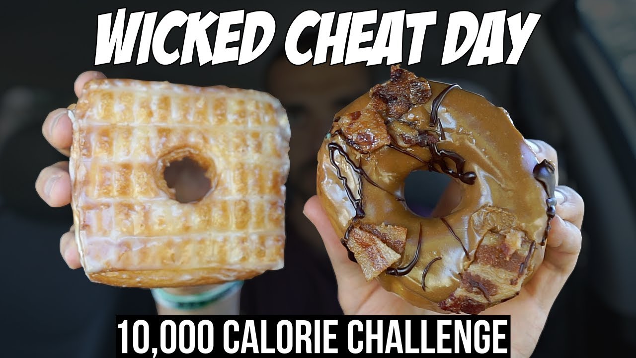 CHEAT DAY Turned Into 10,000 Calorie Challenge | Wicked Cheat Day #23 ...