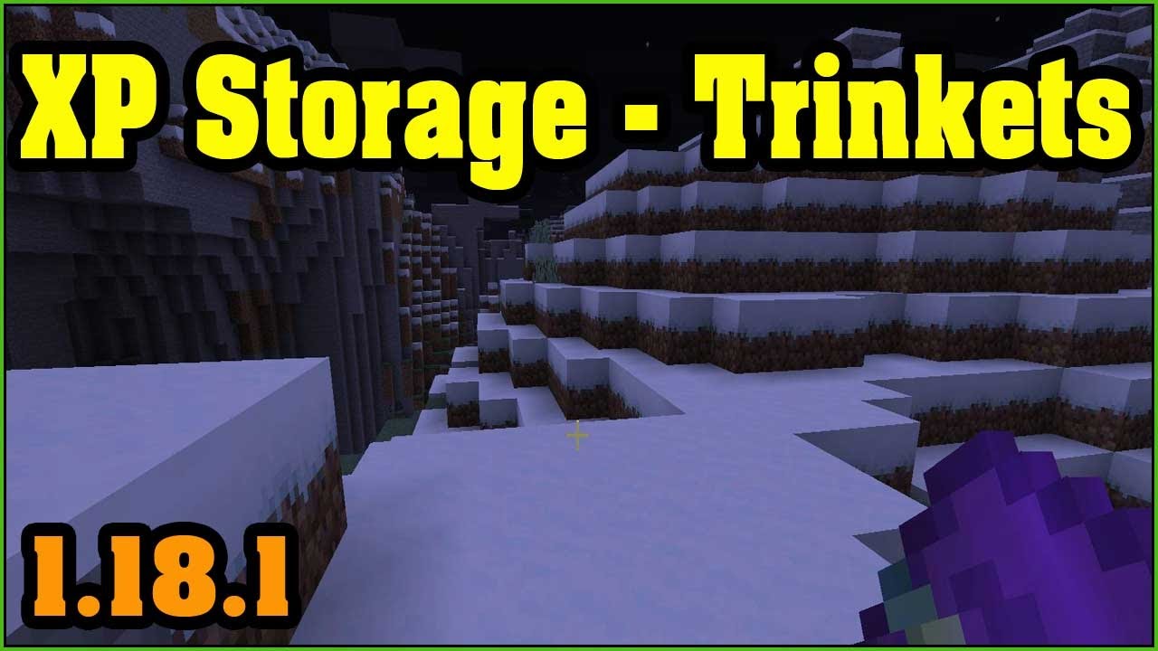 XP Storage - Trinkets Mod 1.18.1 & How To Install for Minecraft - YouTube