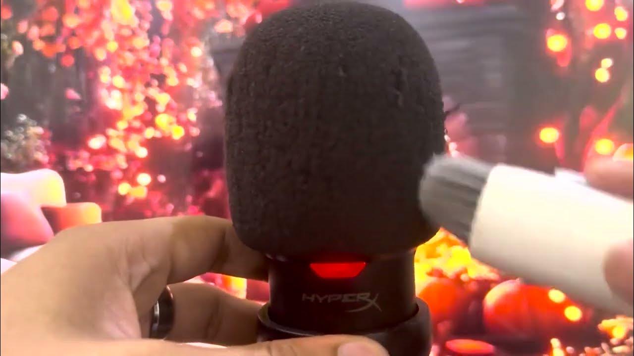 ASMR super fast and aggressive mic scratching and brushing - YouTube