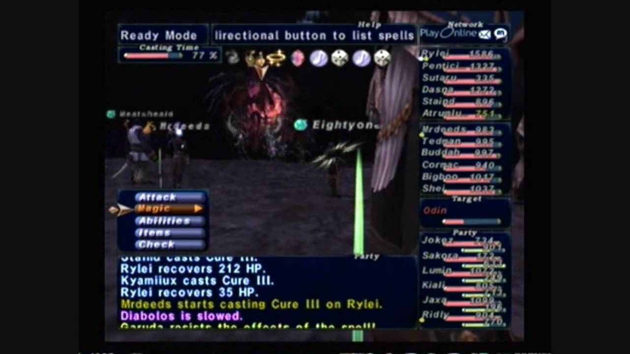 FFXI Odin Part 2 - YouTube
