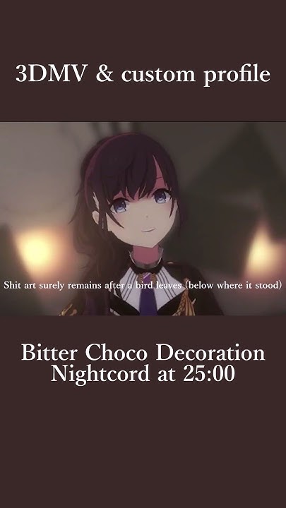 Bitter Choco Decoration【プロセカ】【Nightcord at 25:00】 - YouTube