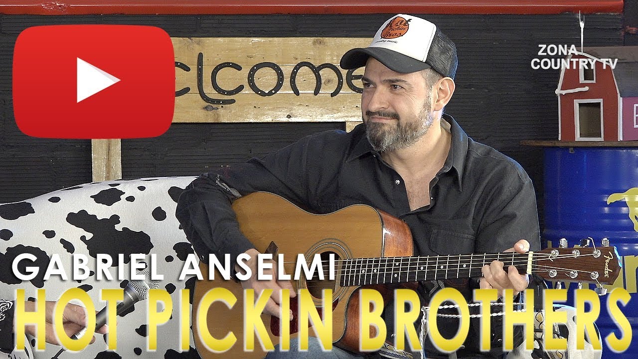 Gabriel Anselmi canta en Zonacountry TV - YouTube
