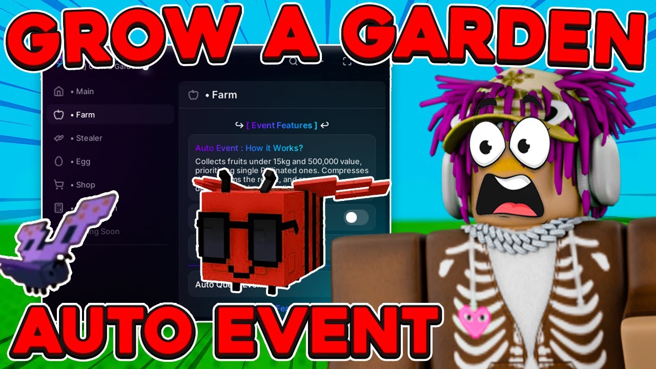 🌻NEW Grow A Garden Script | AutoFarm, Auto Event, Egg Esp & More! - YouTube